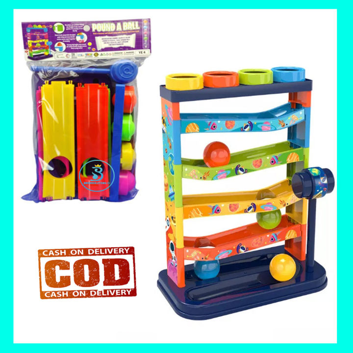 Mainan Anak Pound A Ball Pukul Bola Seluncur YE4 - Edukasi Anak Pukul Bola | Lazada Indonesia