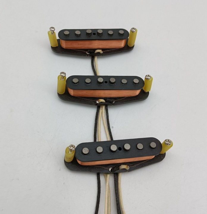 Vintage Suhr V60 SSS Single Coil Handwound Alnico 5กีตาร์ Pickups 42 Heavy Formvar สาย3ชิ้น ...