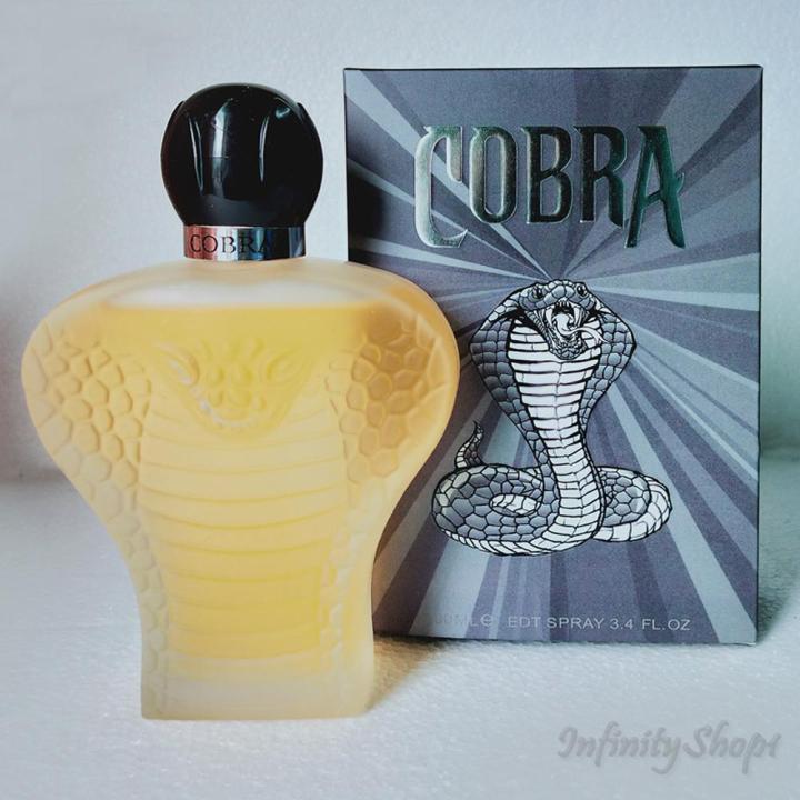 Cobra Black 100ml Edt Perfume For Men | Lazada