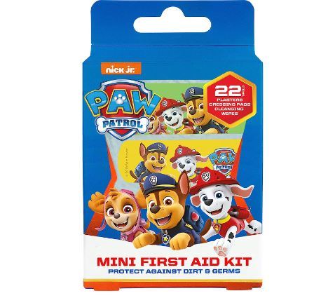 Paw Patrol Childrens Plaster First Aid Kit , 22 count พลาสเตอร์ปิดแผล ...