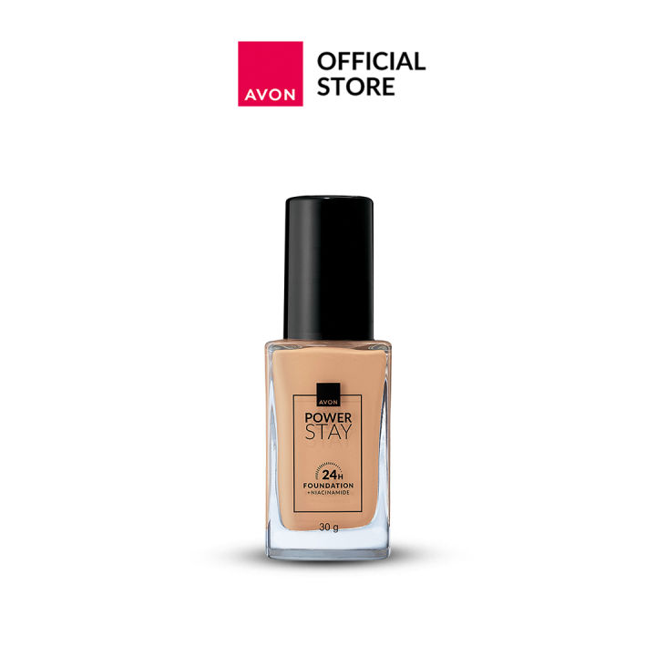 Avon Power Stay 24-Hour Liquid Foundation With Niacinamide 30G | Lazada PH