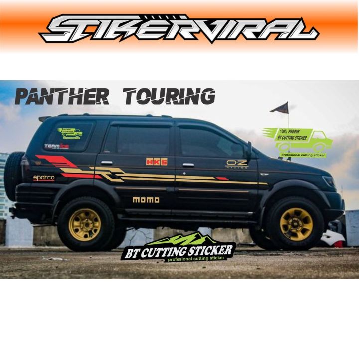STICKER MOBIL ISUZU PANTHER TOURING STICKER PANTHER TOURING STIKER ...