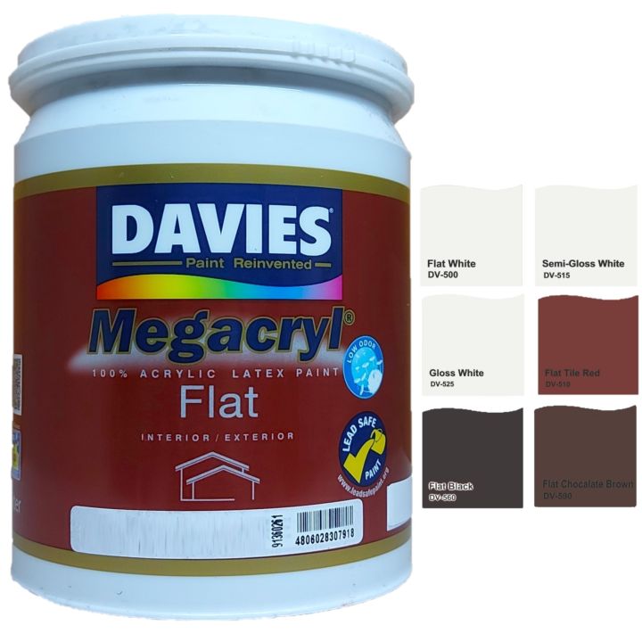 Davies Megacryl Acrylic Latex Paint (Available in Different Colors ...