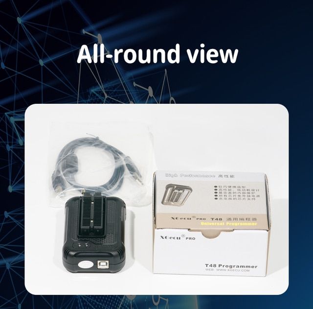 100% Original t48 programmer xgecu /TL866II PLUS universal programmer ...