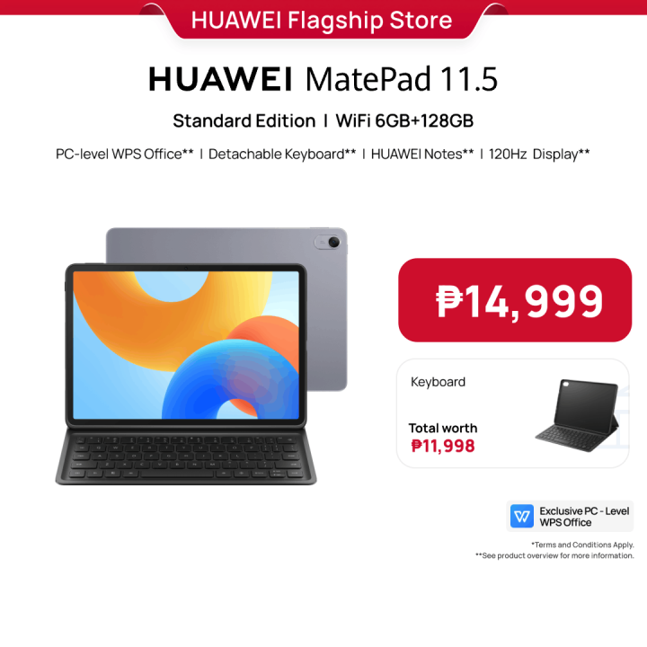 HUAWEI MatePad 11.5 | Tablet | PC-level WPS Office | Detachable ...
