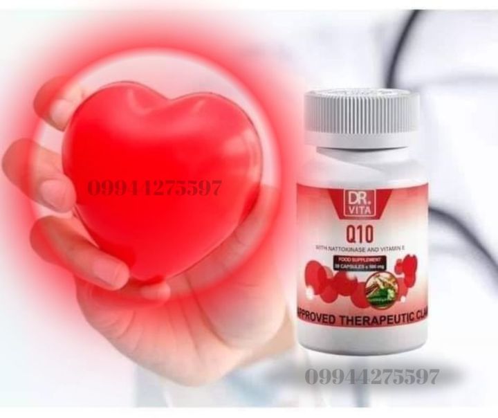 DR. VITA Q10 with nattokinase 30 CAPSULES | Lazada PH