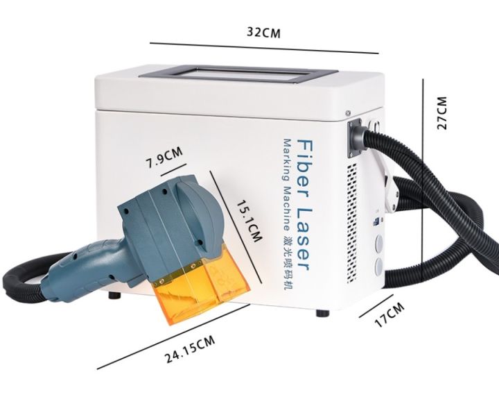 Handheld Fiber Laser Printer Marking Machine | Lazada Indonesia