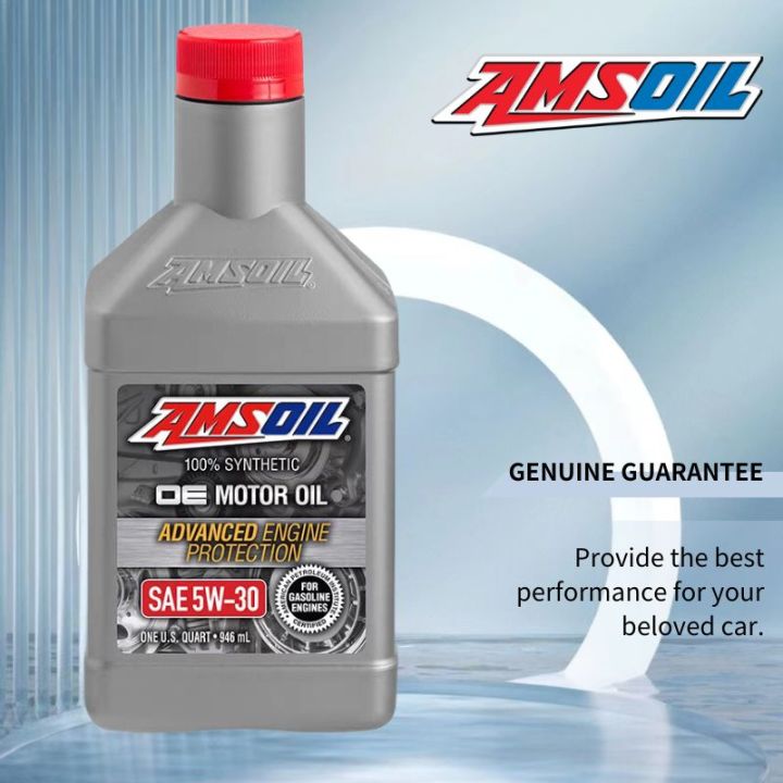 Amsoil Original and genuine product SAE 5W-30 Gasoline 100% Fully ...