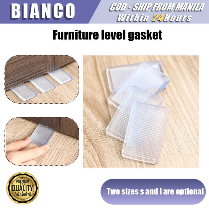 Soft Furniture Leveling Shims for Table Bed Toilet DIY Wedges Level ...