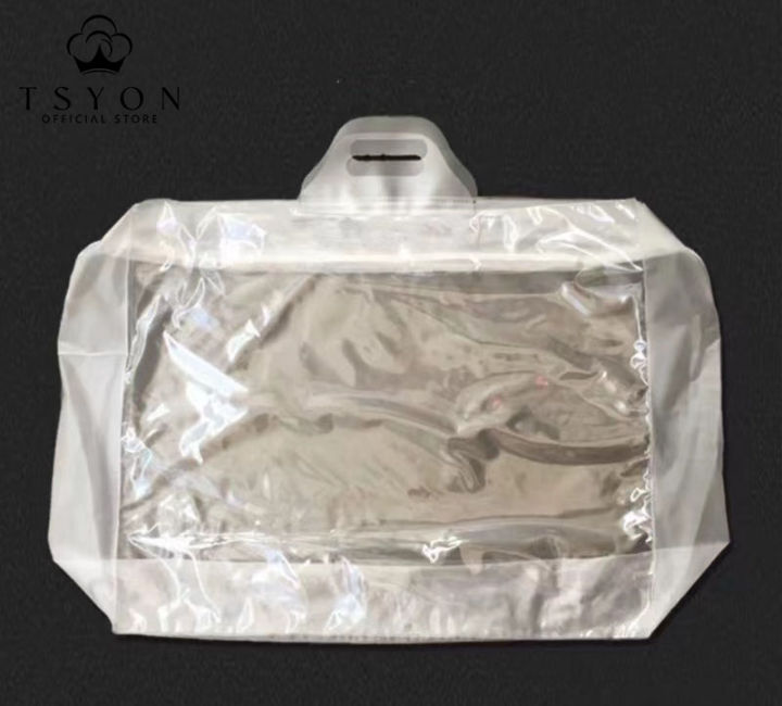 pvc bag with zip for quilt selimut toto storage plastic bag beg pvc ...