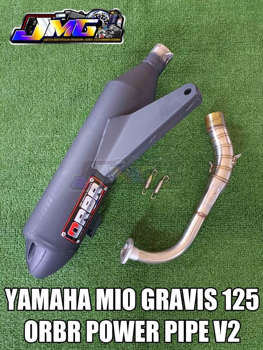 YAMAHA MIO GRAVIS 125 ORBR POWER PIPE VERSION 2 | Lazada PH