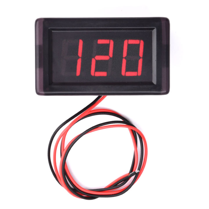 0.56'' DC5V-120V Digital Voltmeter Voltage Tester Gauge LED Display 2 ...
