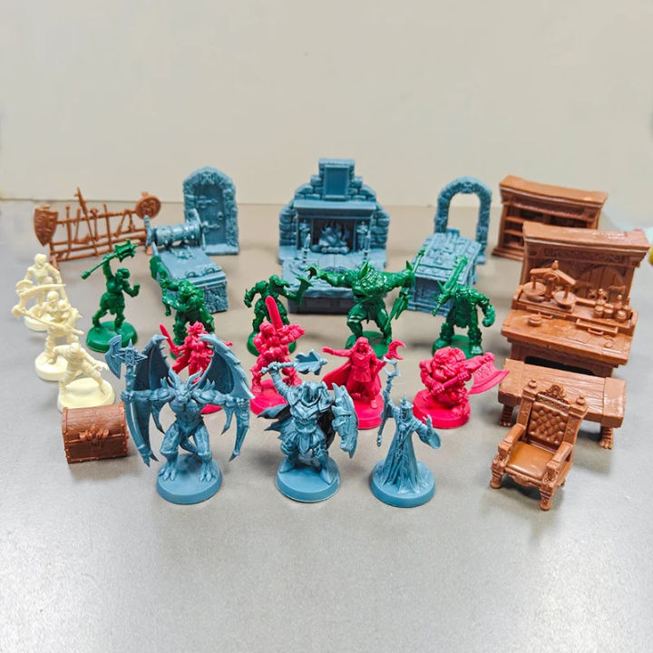 Set Heroes Orcs Enemies Furniture Miniatures Heroquest Mage of the ...