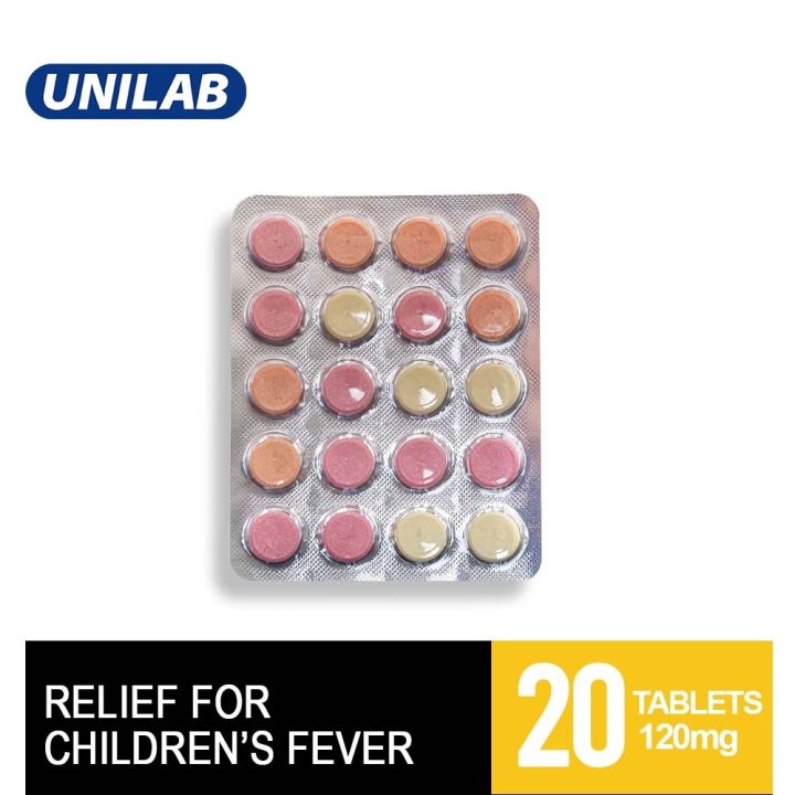 United Home Kiddilets Chewable Paracetamol 20 Tabs/Blister (For Relief ...