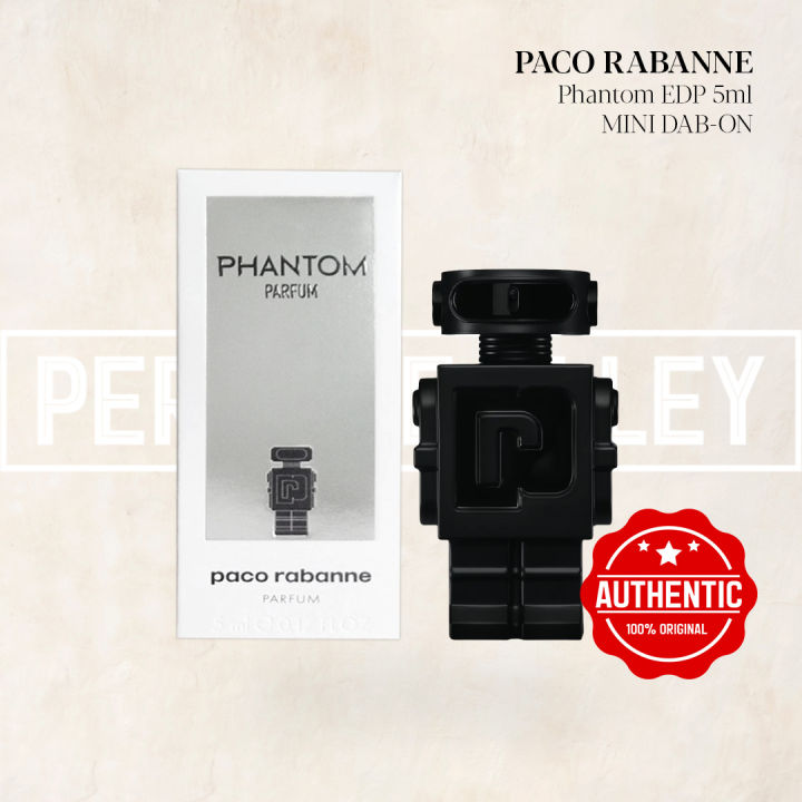 [PERFUME ALLEY] Paco Rabanne Phantom Parfum 5ml Miniature (Mini Dab-On ...