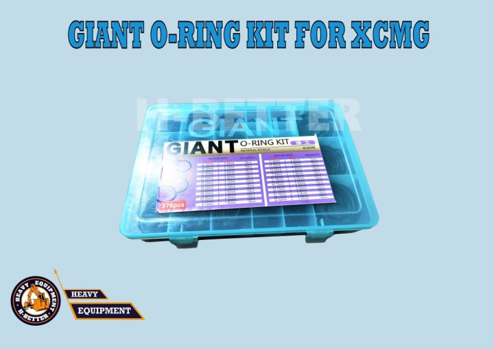 GIANT O-RING KIT FOR XCMG 376pcs | Lazada PH
