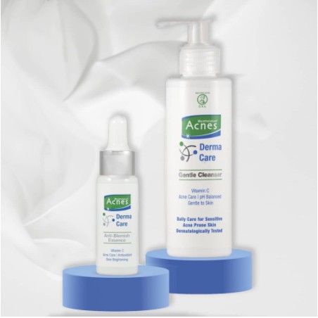 ACNES DERMA CARE ANTI- BLEMISH ESSENCE - DERMA CARE GENTLE CLEANSER ...