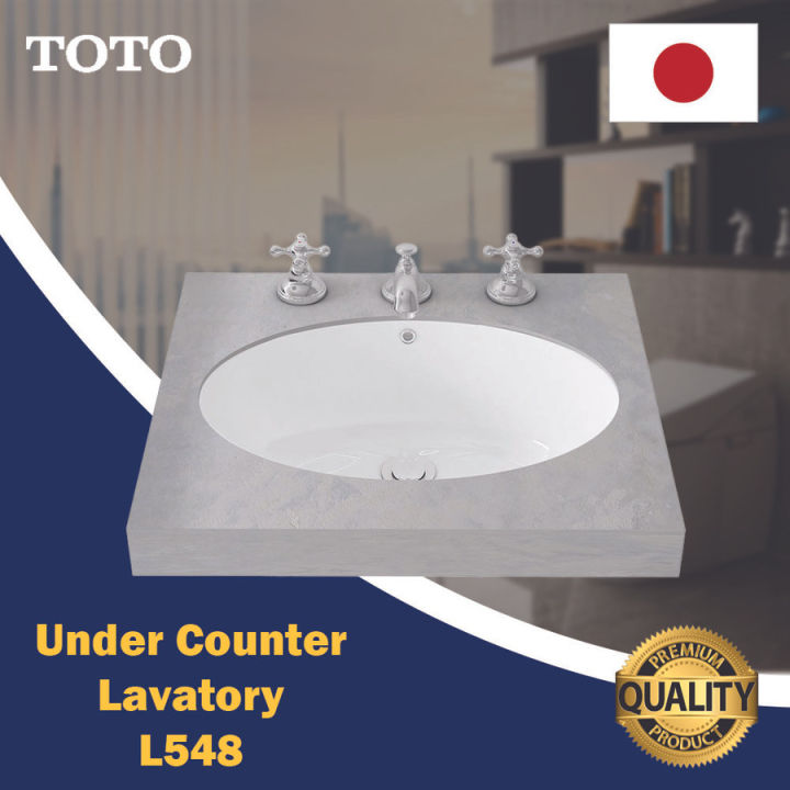 TOTO Wastafel L548 Body only | Lazada Indonesia