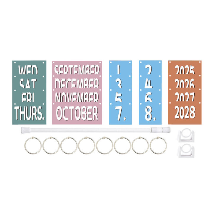 Galuru Classroom Time Management Tool Colorful Educational Calendar ...