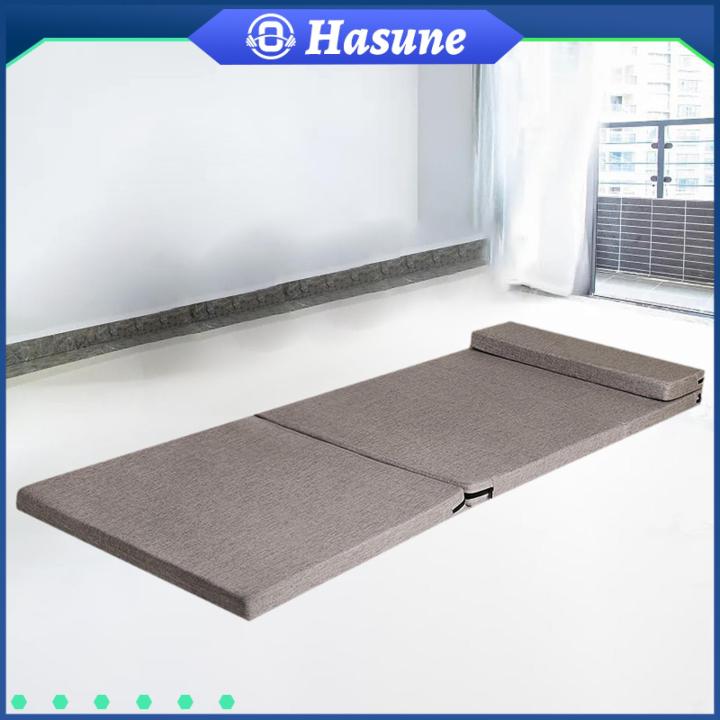 Hasune เสื่อเสื่อทาทามิพับได้ฟูตงพับได้แผ่นรองนอนผู้ใหญ่ที่สะดวกสบาย ...