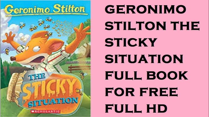 Geronimo Stilton - The Sticky Situation | Lazada