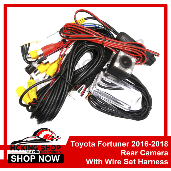 Toyota Fortuner 2016-2018 4x2 G Variant Rear Camera With Wire Set ...