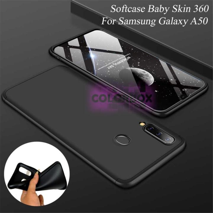 MR Case 360 Samsung Galaxy A50 / Case Samsung A50 / Case Fullbody Depan ...