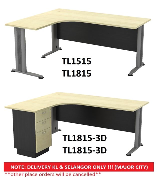 OFFICE TABLE TL-3D | Lazada