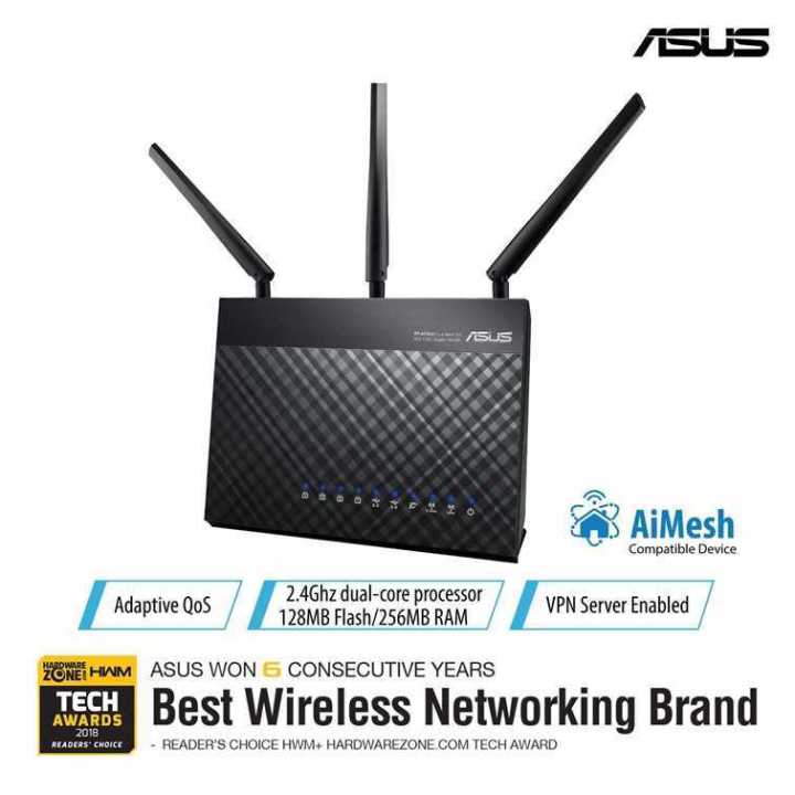 Asus RT-AC68U Router | Lazada