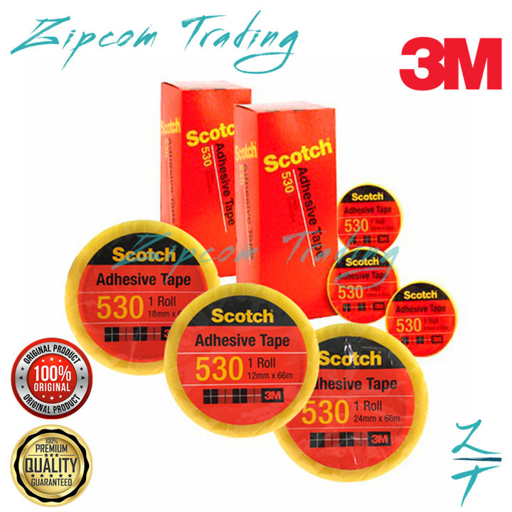 3M Scotch Adhesive 530 Cellulose Tape | Lazada