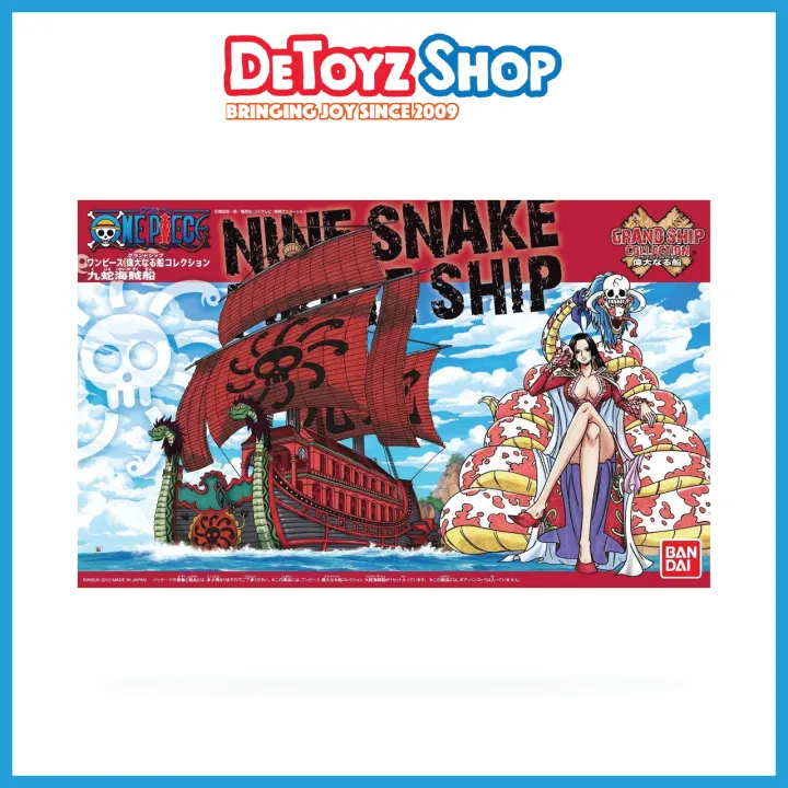 BANDAI One Piece Grand Ship Collection - Nine Snake Pirate Ship (Kuja ...