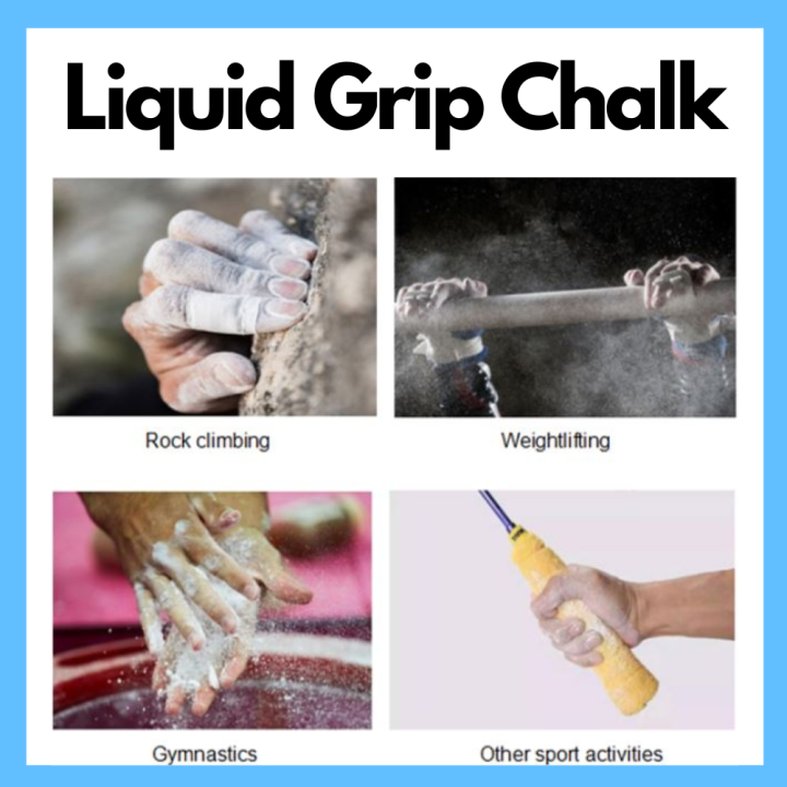 BROOKLYN liquid chalk Fitness Magnesium Carbonate Powder Rock Climbing ...