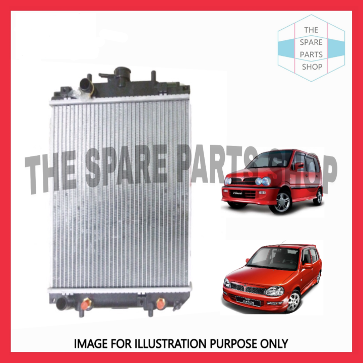 PERODUA KELISA KENARI RADIATOR AUTO 2 ROW (2 LAYER) OEM | Lazada