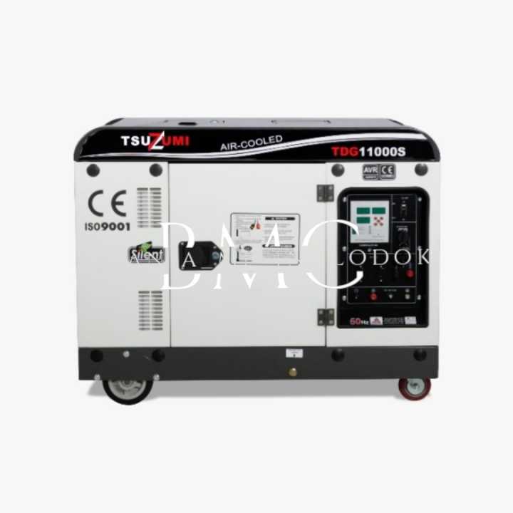 GENSET 10 KVA 1 PHASE TSUZUMI JAPAN GENERATOR TDG 11000 | Lazada Indonesia