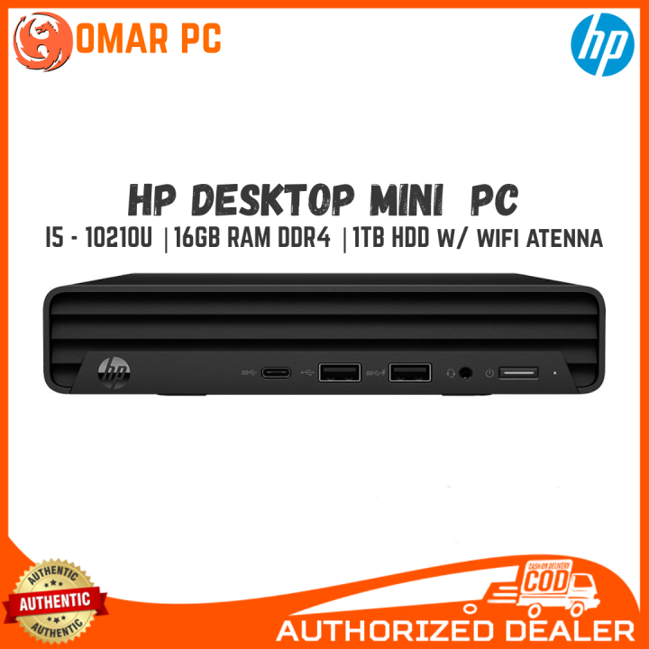 BRANDNEW HP DESKTOP MINI PC SFF I5 1021OU | 16GB RAM DDR4 | 1TB HDD W ...