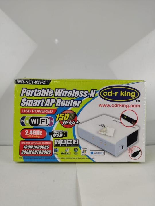 Portable wireless smart ap router wr-net-039-zi | Lazada PH