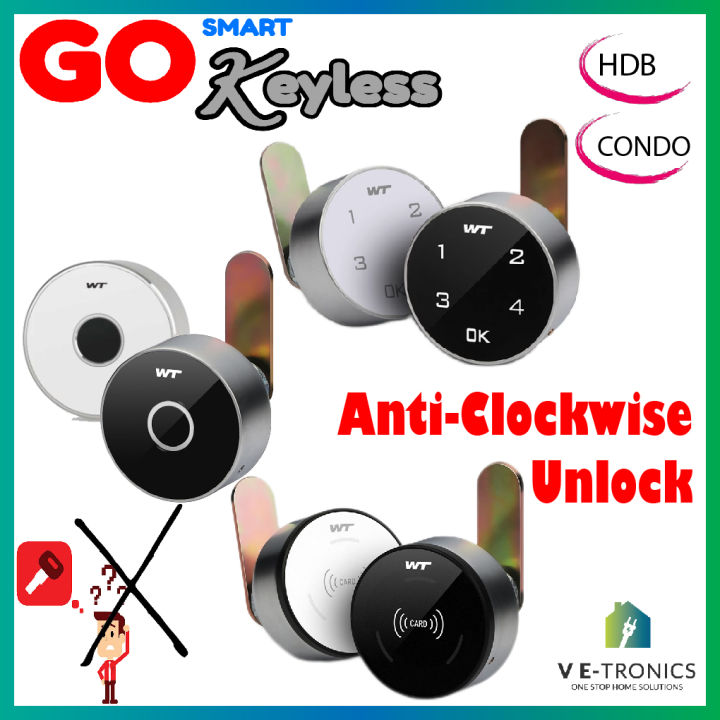 [🇸🇬READY STOCKS!!] NEW ARRIVAL!! WT Smart Fingerprint NFC Digital ...