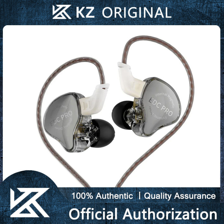 KZ EDC PRO In Ear Wired Earphone Dynamic Drivers Monitor Headphone Hifi ...