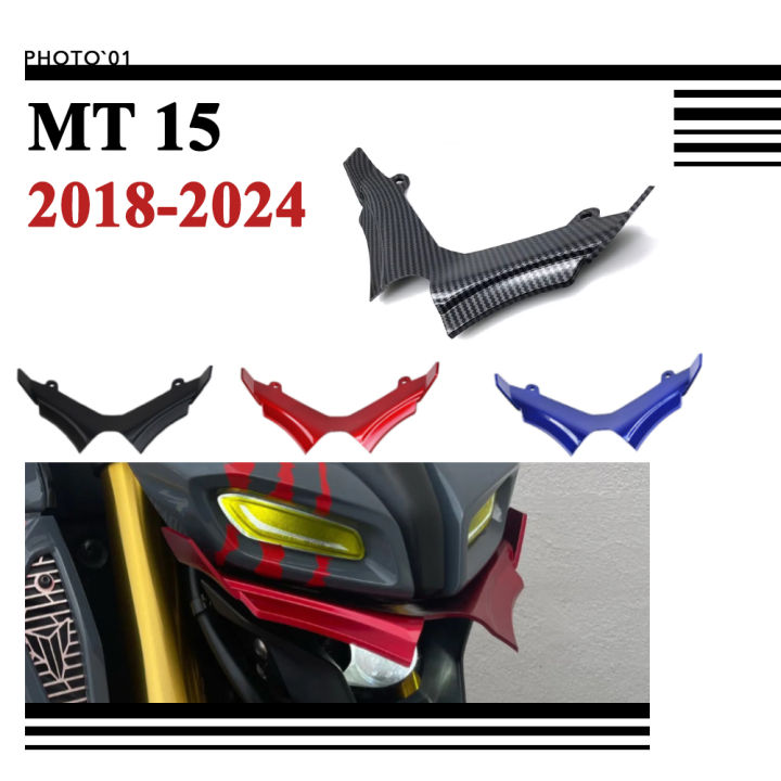 PSLER For MT15 MT 15 Winglet Front Fender Fairing Cover Wing Guard ...