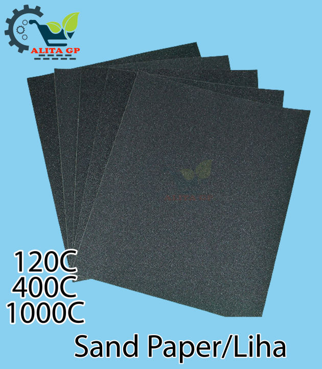 Sand Paper , Sandpaper , Liha 120c 400c 1000c By Taiyo | Lazada PH