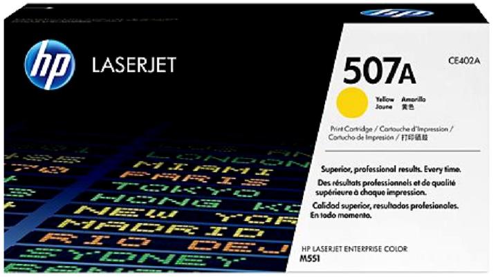 HP 507A Yellow Original LaserJet Toner Cartridge (CE402A) | Lazada PH