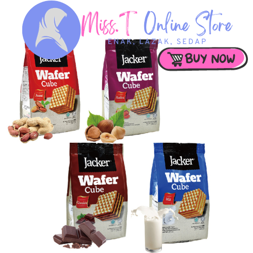 [mt] Jacker Cream Wafer Cube 80gm Lazada