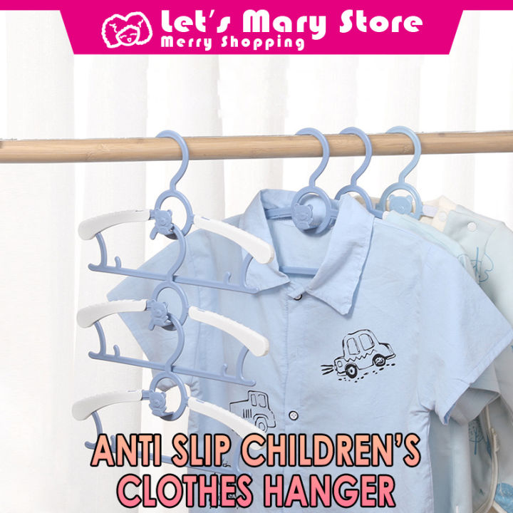 Anti Slip Children's Clothes Hanger / Adjustable Retractable Expand ...