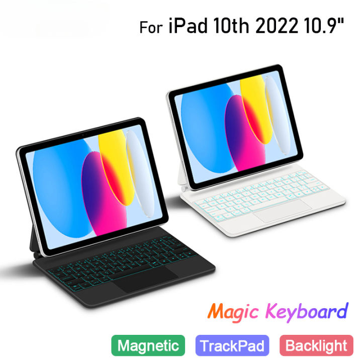 Magic Keyboard Magnetic Keyboard Case for iPad Pro 11 Air 5th 4th 10th ...