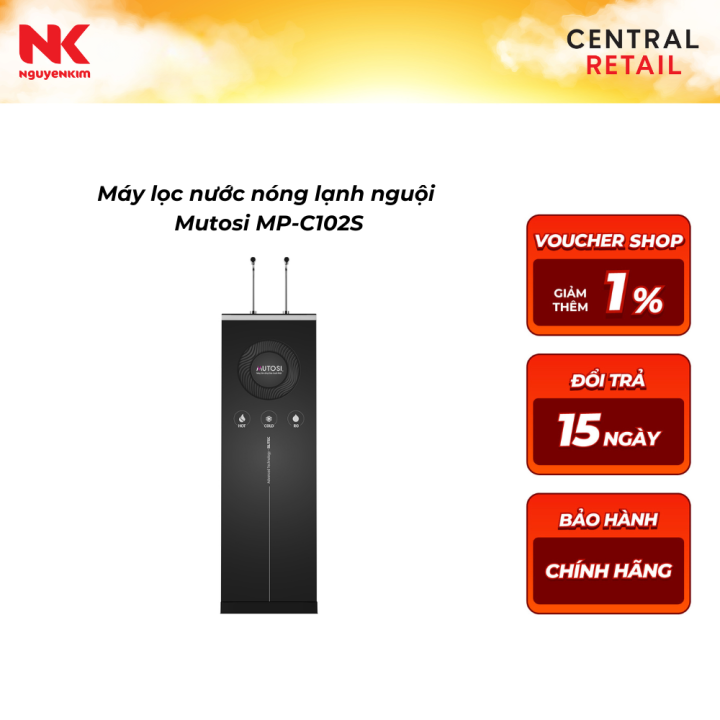 Máy lọc nước nóng lạnh nguội Mutosi MP-C102S | Lazada.vn