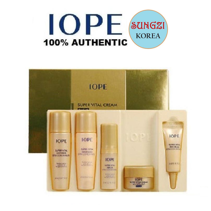 IOPE Super Vital Special Gift (5 Items) Korean Cosmetics | Lazada PH
