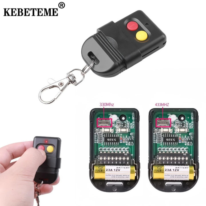 KEBETEME Universal 8 Dip Switch Fixed Code Smc5326P-3 330Mhz Remote ... KEBETEME Universal 8 Dip Switch Fixed Code Smc5326P-3 330Mhz Remote ...