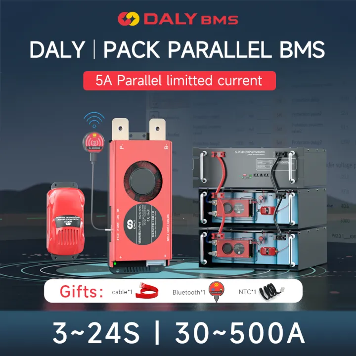 DALY parallel module BMS 5A 15A lifepo4 li-ion aly BMS Protection Board ...