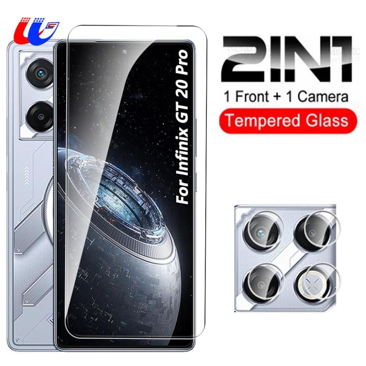 สำหรับ Infinix GT 20 Pro 5G กระจกเทมเปอร์2To 1เลนส์กล้องถ่ายรูปปกป้อง ...