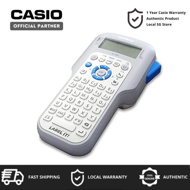 Casio KL-HD1 Portable Battery Operated Handheld Label Printer (1 Year ...